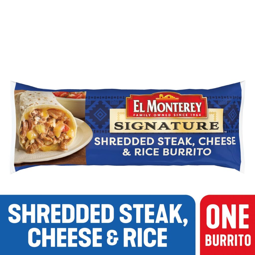El Monterey®️ Signature Single Serve Shredded Steak, Cheese & Rice ...