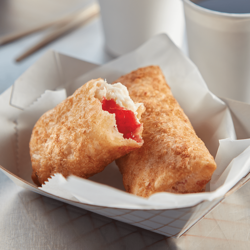 El Monterey®️ Raspberry Cheesecake Mini Chimis 2 oz - Ruiz Foodservice