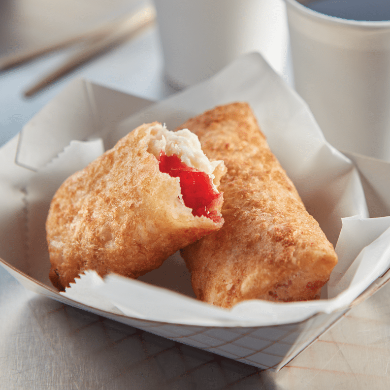 El Monterey®️ Raspberry Cheesecake Mini Chimis 2 oz - Ruiz Foodservice
