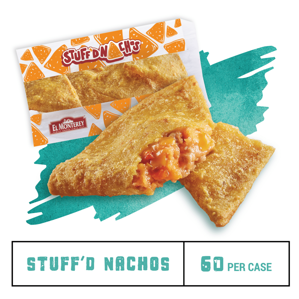 El Monterey®️ Stuff'd Nachos (with sleeves) - Ruiz Foodservice